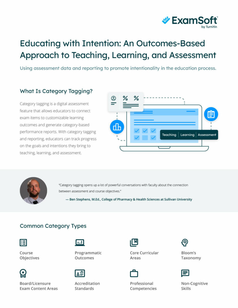 Educating with Intention: An Outcomes-Based Approach to Teaching